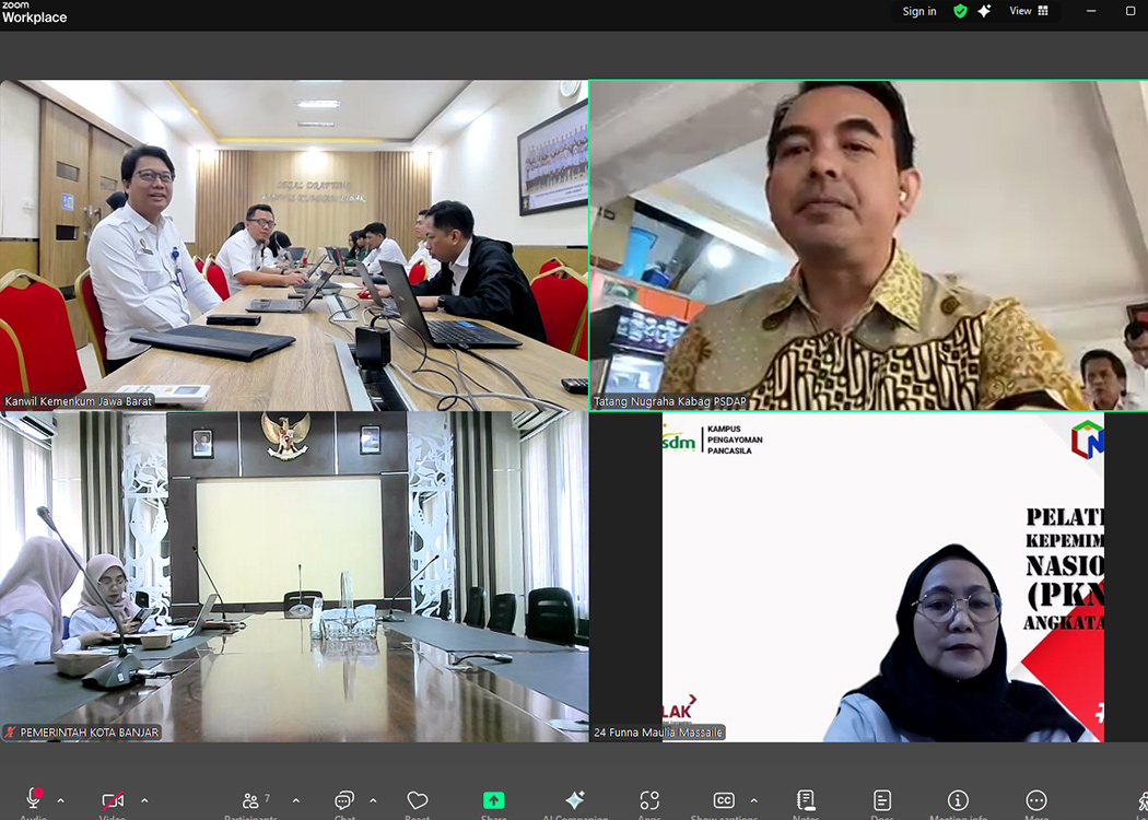 Kanwil Kemenkum Jabar Bersama Pemkot Banjar Harmonisasikan Raperda Perubahan Penyertaan Modal ...